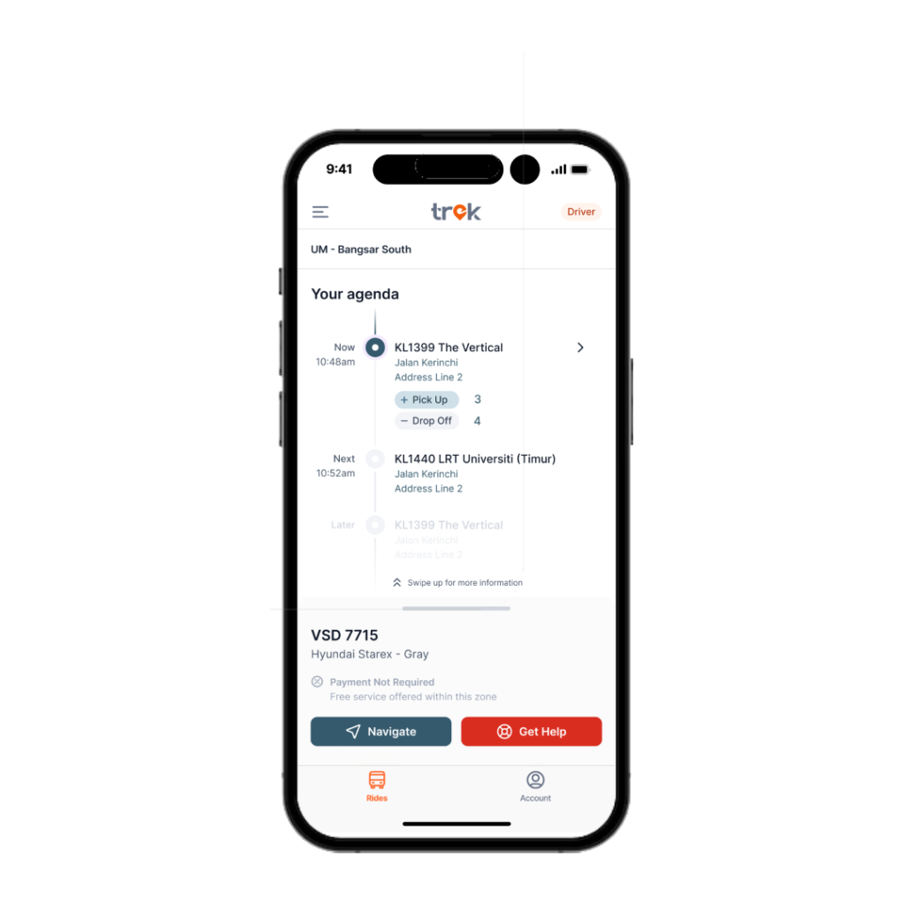 How Trek Rides Works | First DRT Service in Malaysia – Trekapp